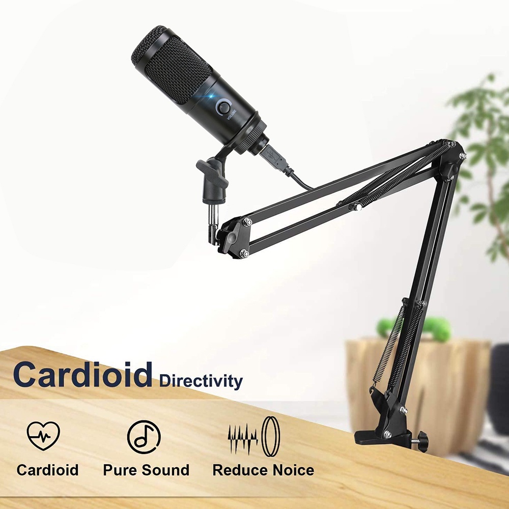 BProfessional Condenser Microphone PC Studio USB Microphone for ...