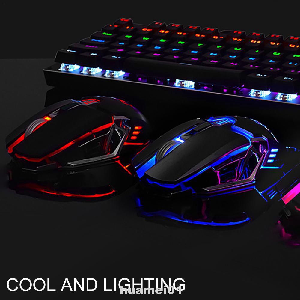 Colorful Backlight Wireless K620 Mouse and keyboard Combo Standard 2.4 ...