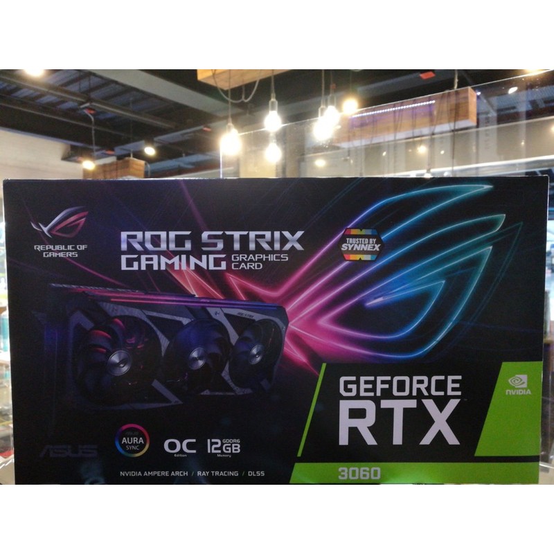 การ์ดจอ RTX3060 12GB ASUS ROG STRIX - boogsogood - ThaiPick