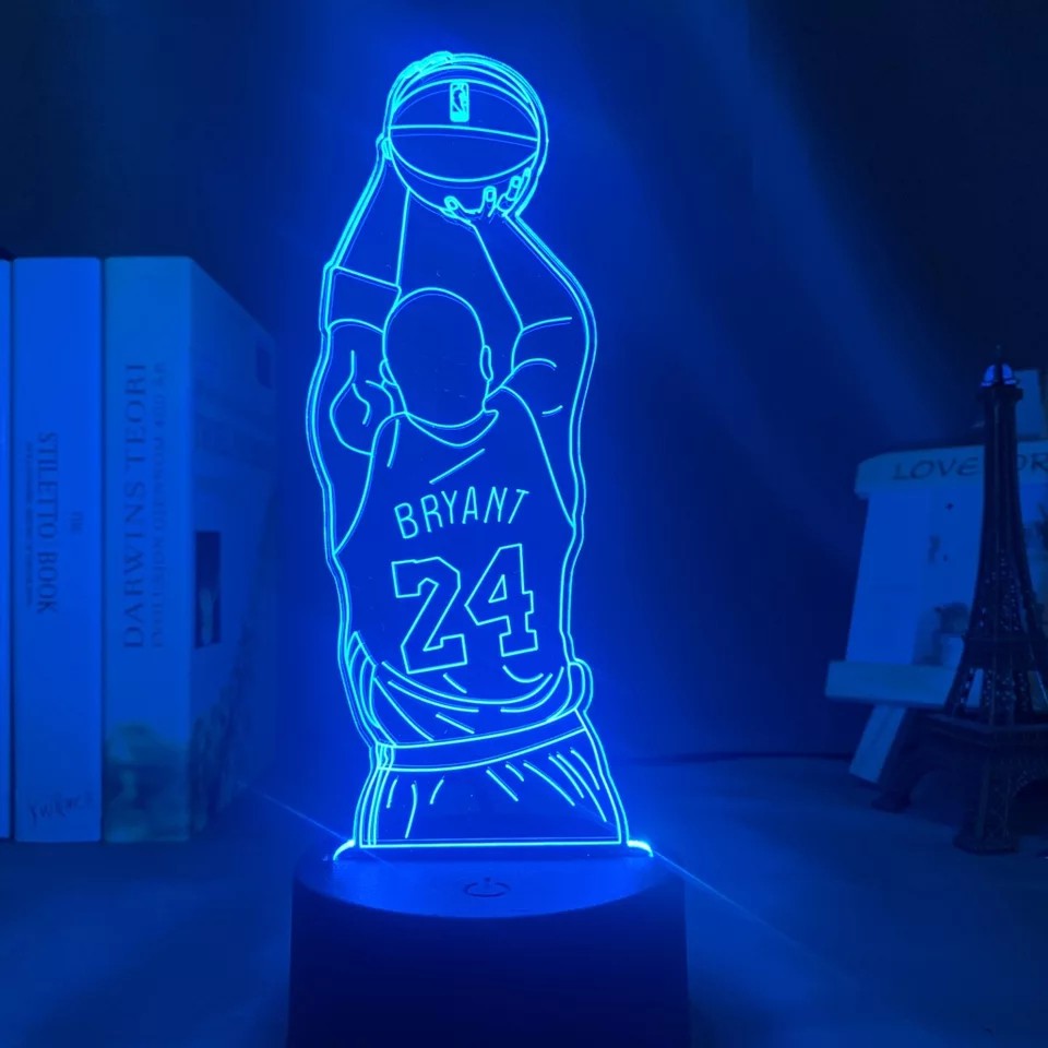 Kobe Bryant โคมไฟ Led 3D สําหรับตกแต่งเป็นของขวัญ - benehdiy.th - ThaiPick