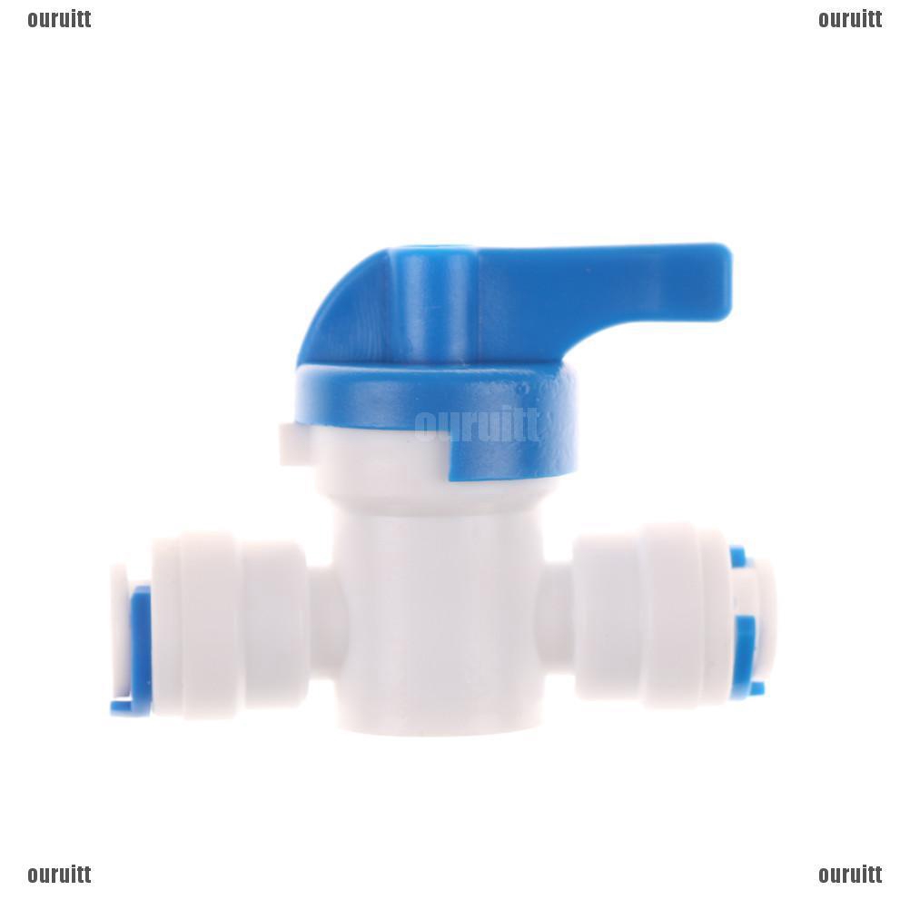 SP 1Pcs Inline New Ball Valve Quick Connect Shut Off for RO Water ...