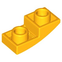 Lego part (ชิ้นส่วนเลโก้) No.24201 Slope Curved 2 x 1 Inverted ...