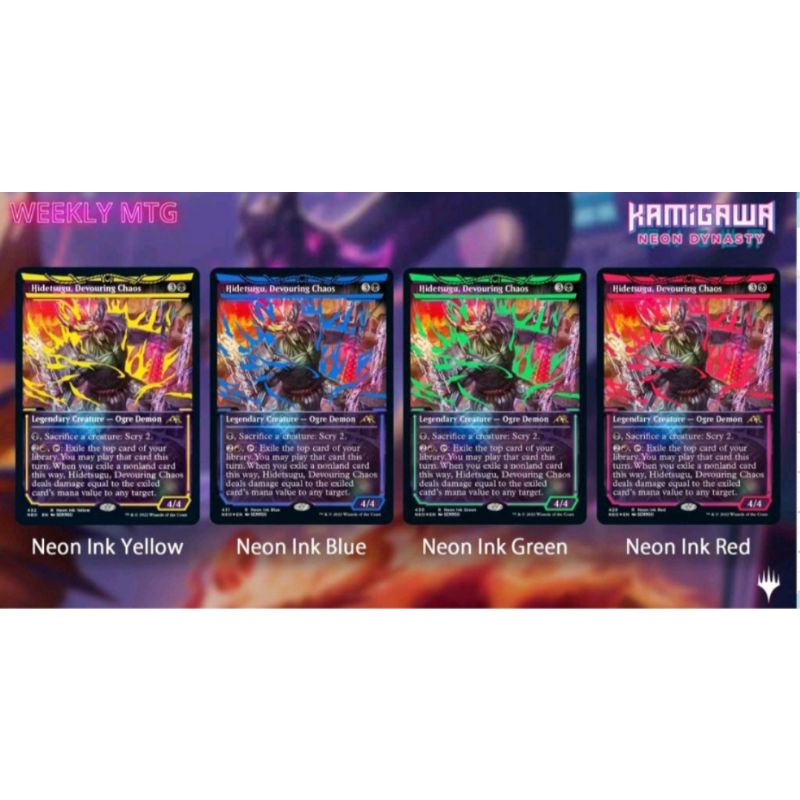 kamigawa neon dynasty collector boosters - kunnoon11 - ThaiPick