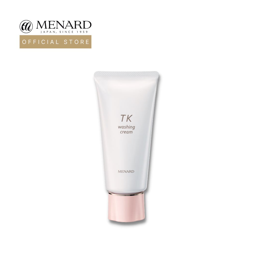 Menard TK washing cream 130g. ครีมโฟมทำความสะอาดผิวหน้า - menard_official - ThaiPick