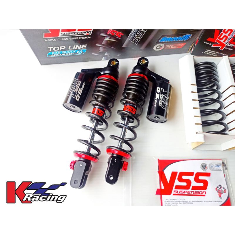 ใหม่รุ่นSmoothโช๊คYss G-sport Black series 310mm. Nmax2020-2022 ของแท้ ...