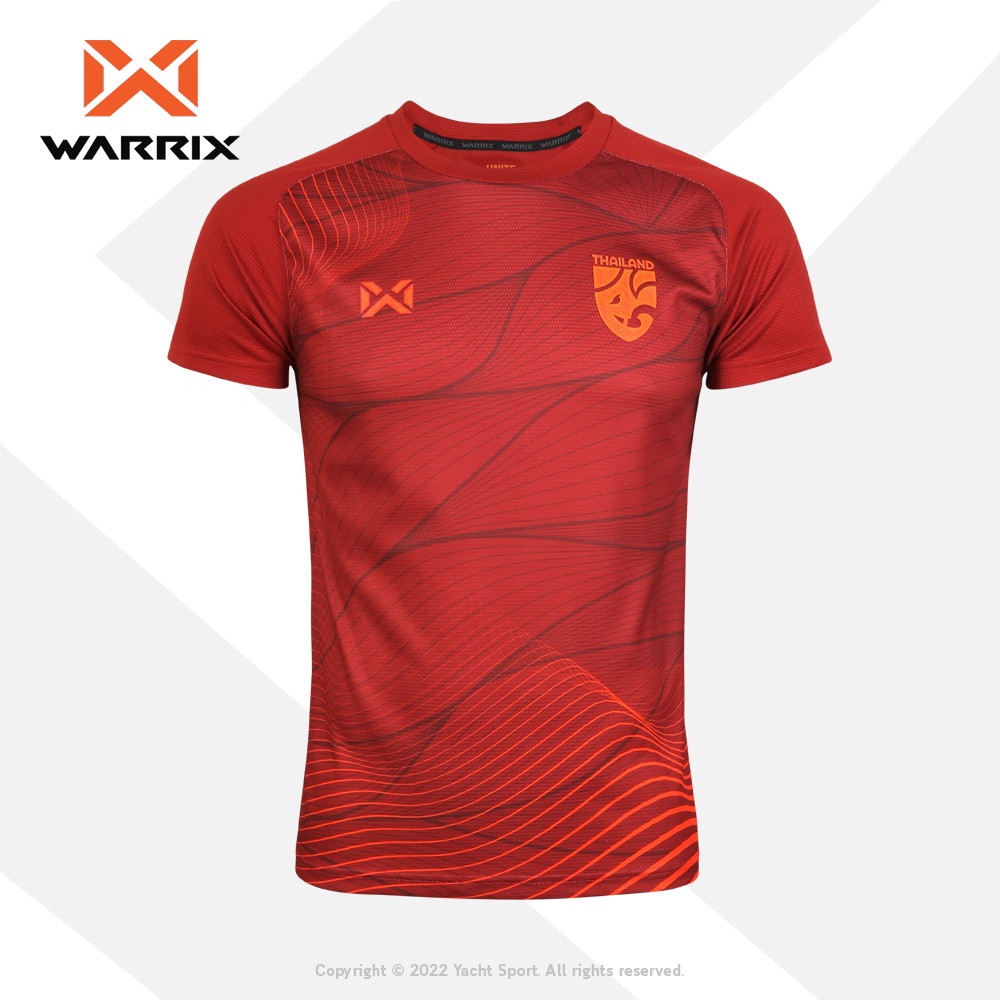 เสื้อเชียร์ WARRIX Thailand National Team Kit 202223 (Cheer Version) รหัส WA-224FBATH53 - ysport ...