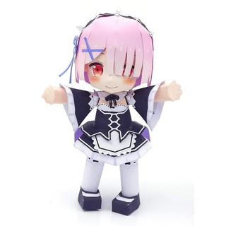 Papercraft Rem&Ram Re:zero | Shopee Thailand