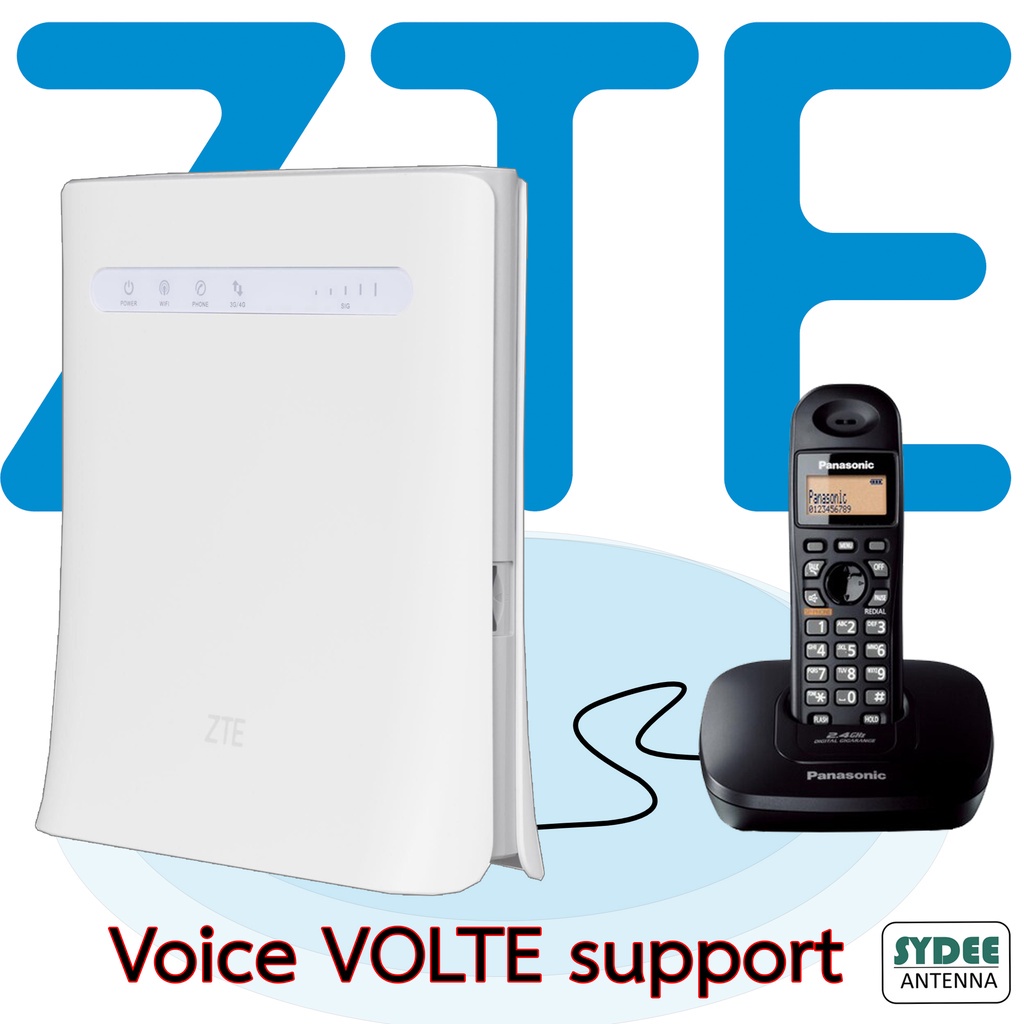 ZTE MF286 CPE 4G Router CAT6 300Mbps WiFi 5 AC1200 DATAVOICE ...