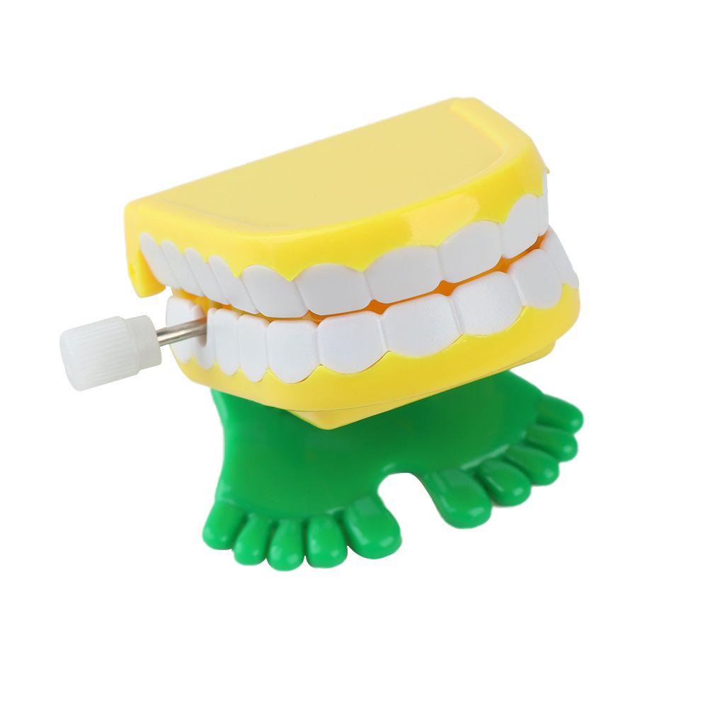 CORDELL Gifts Clockwork Toy Mini Walking Teeth Shape Wind Up Clockwork ...