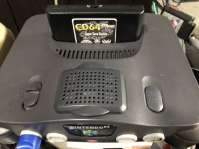ตลับแฟลซ N64 ED64Plus สามารถเล่นรอม Nintendo N64 ได้ สามารถเพิ่มลดเกม ...