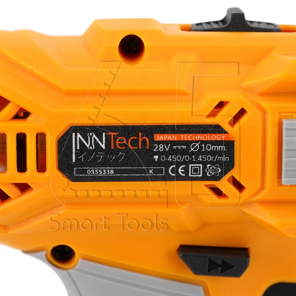 InnTech สว่านไร้สาย สว่าน 28V 2 ระบบ รุ่น PRO-S-28V ปรับสปีดได้ สำหรับเจาะไม้ เหล็ก ขันน็อตสกรู ...