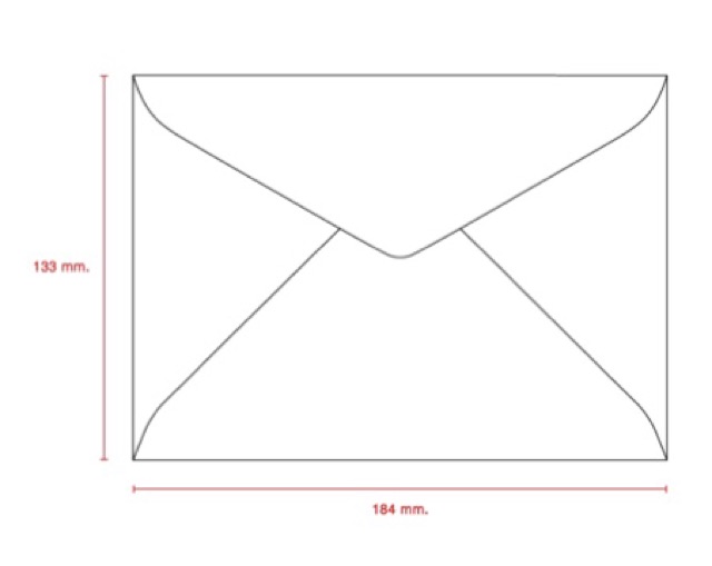ซองใส่การ์ด 5x7 ซองปอนด์ (50ซอง) no.8 12 555paperplus - lee.panich ...