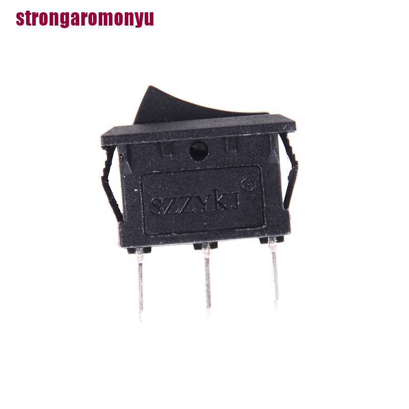 ( N979 ) 3 ชิ้น Spdt On Off On Mini Black 3 Pin สวิทช์โยก Ac 6A 250 V ...