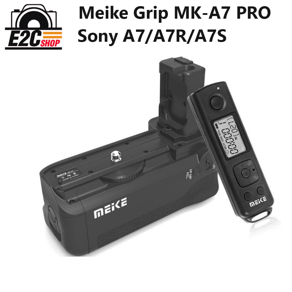 Meike Grip MK-A7 PRO Built-in Remote for Sony A7A7RA7S - e2c_shop ...