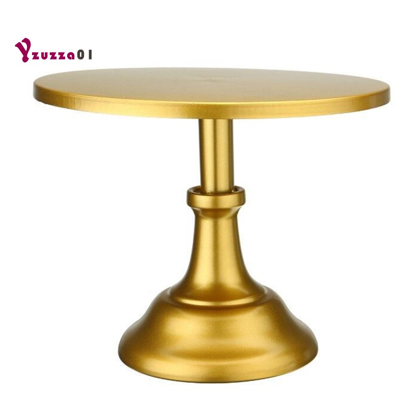 12 Inch Iron Round Cake Stand Cake Plate Pedestal Dessert Holder ...