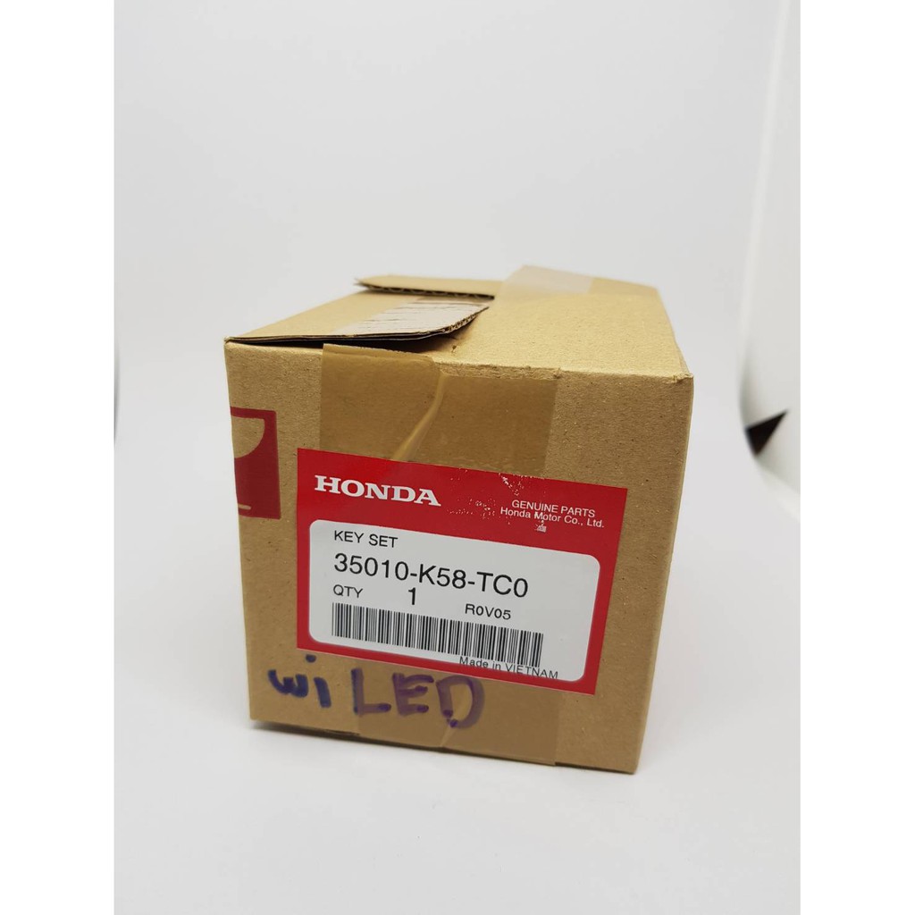 ชุดสวิทซ์กุญแจ กุญแจ Honda แท้ศูนย์ WAVE110i 2019-2020 LED รหัส 35010 ...