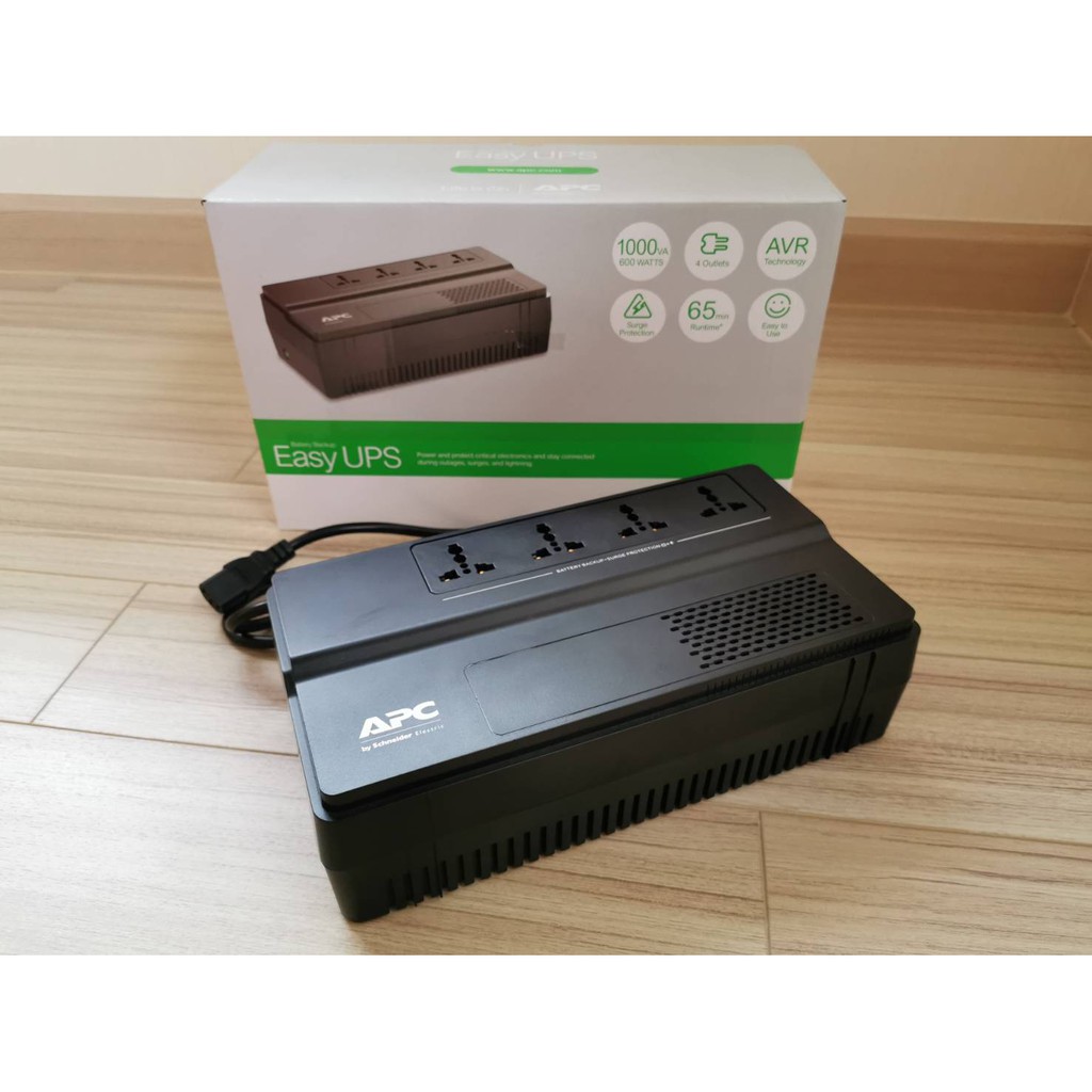 UPS มือ 2 95% APC BV1000I-MS EASY BV1000VA / 600Watts, AVR, IEC Outlet ...