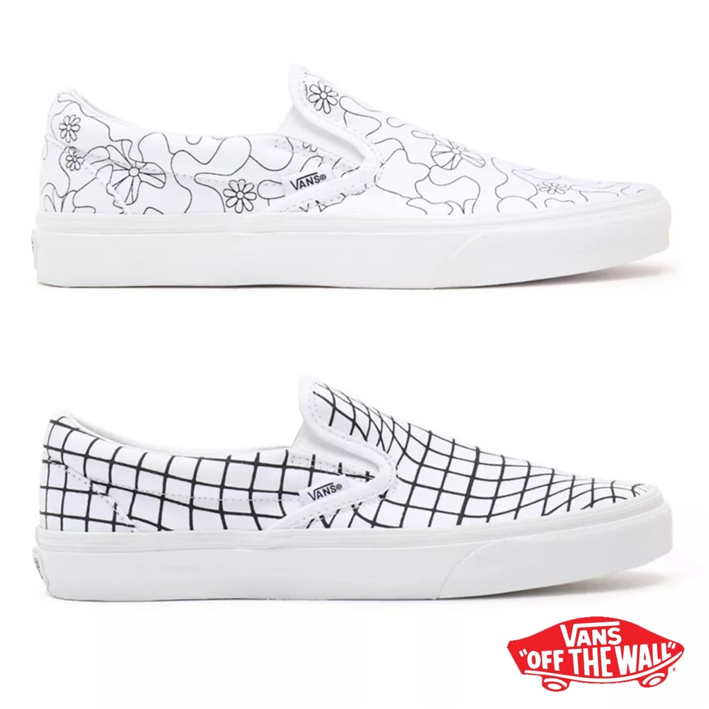 VANS Classic Slip-on U-Paint (Limited Edition) รองเท้า แวนส์ แท้ ทรงสวม ...