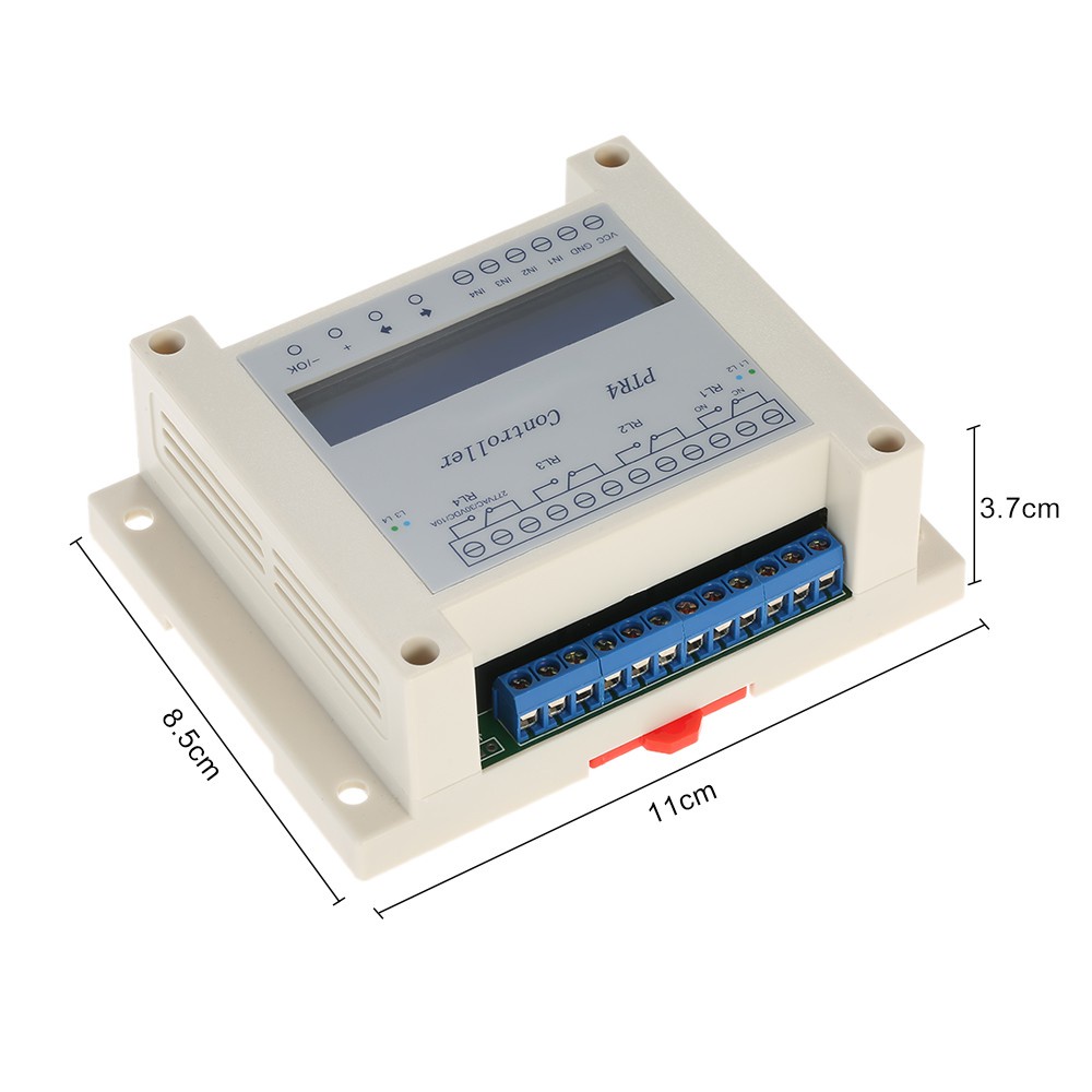 DC6-40V 4-Channel Programmable Digital Time Relay Timer Controller ...