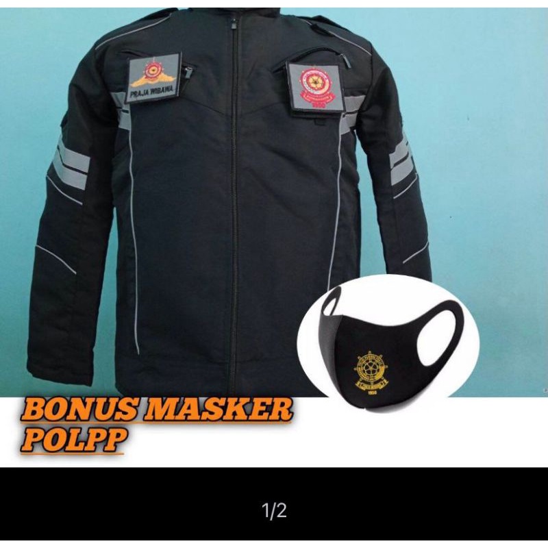 เสื้อแจ็กเก็ต กันน้ํา ลายโลโก้ polpp Free Mask polpp - agra_bintang ...