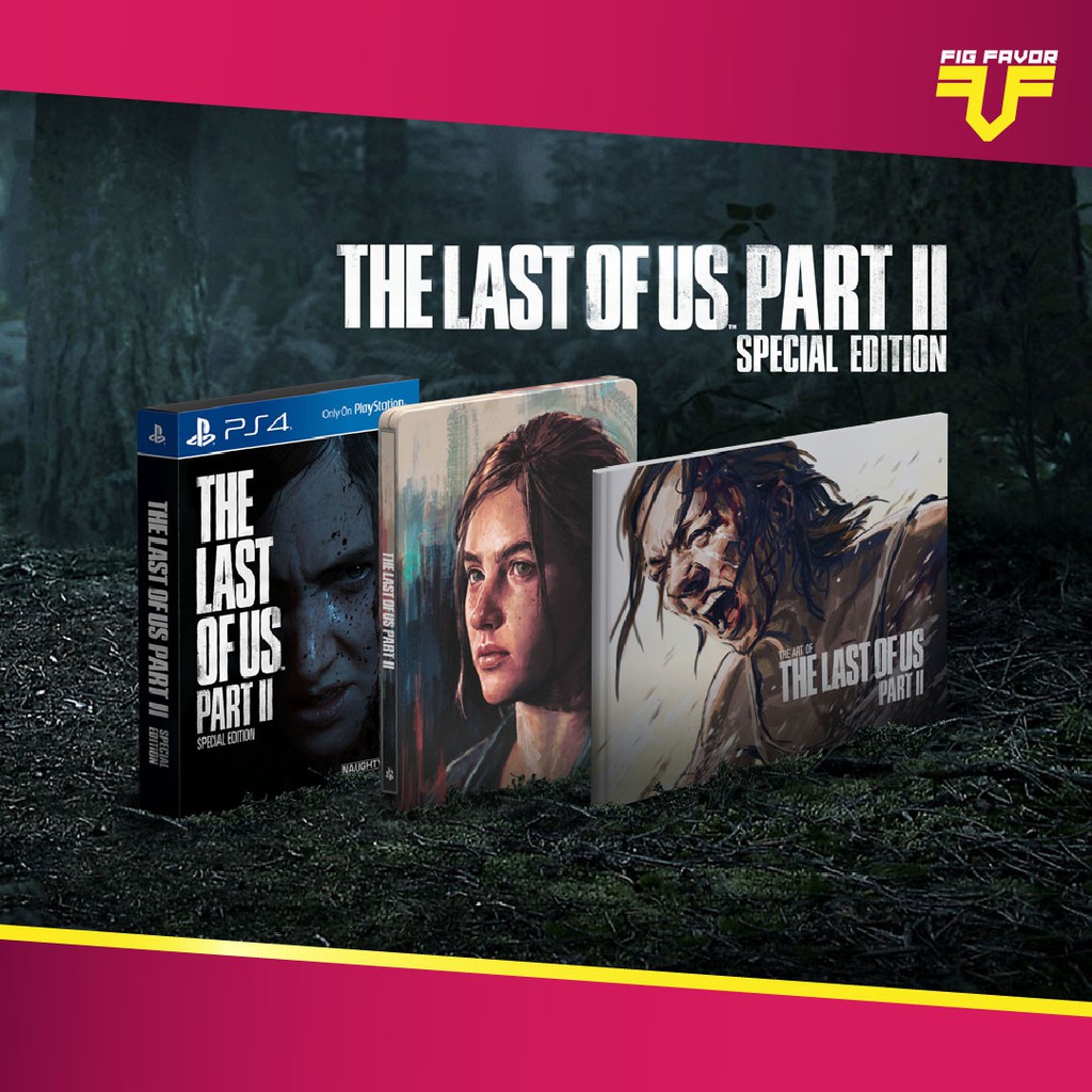 PS4 The Last of Us Part II Special Edition (Zone 3 All Asia) รองรับภาษาไทย - figfavor - ThaiPick