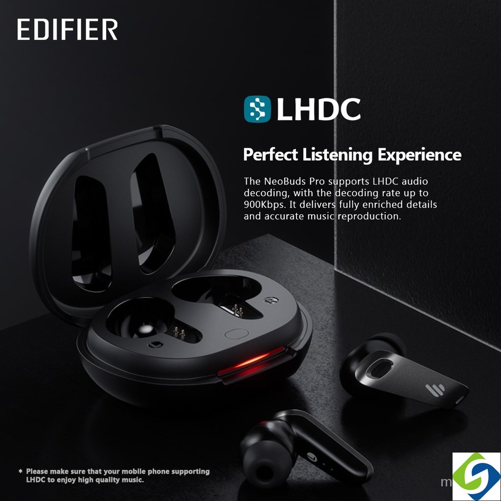 หูฟังบลูทูธไร้สาย 100 Original EDifier Neobuds Pro ตัดเสียงรบกวนความละเอียดสูง - sxztech.th ...