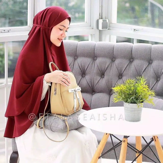 Khimar Kayla เชือกจัมโบ้ 2 ชั้นไม่มีสายคล้องคอสําหรับสัตว์เลี้ยง - ayla ...