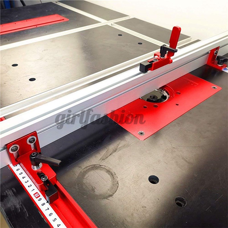 เครื่องมืองานไม้ 30 45 75 Type Miter Track Stop 45 75 Type T - Slot ...