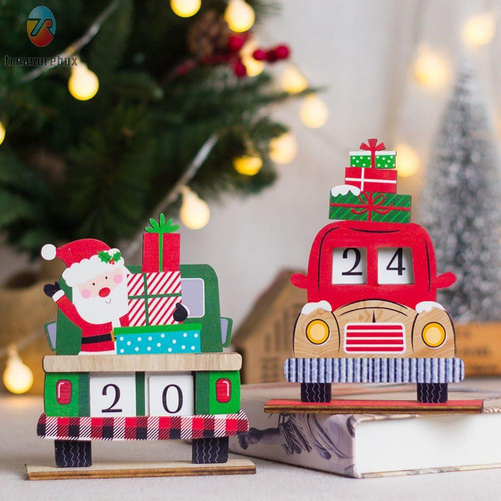 TRSBXCalendar Christmas Decoration Christmas Month Countdown Decoration ...