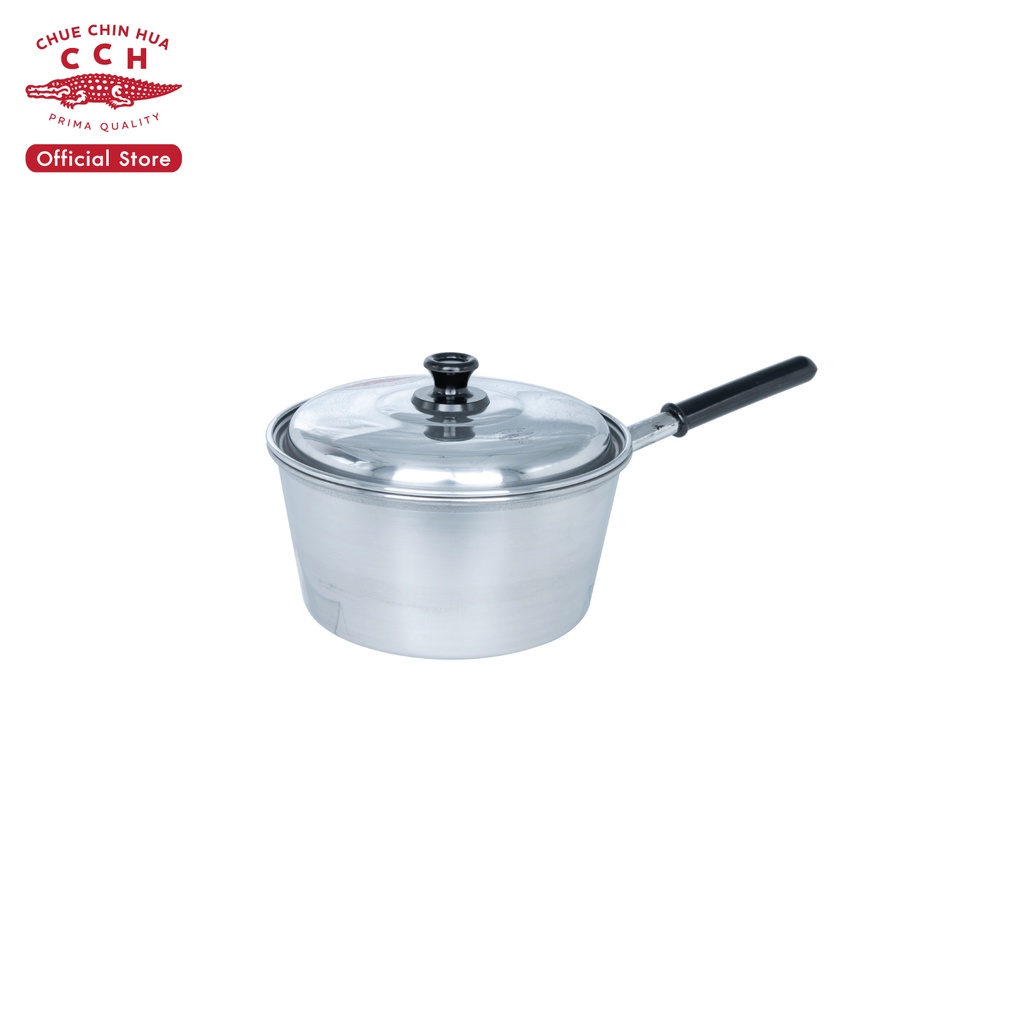 Crocodile Cookware หม้อด้าม หม้อโจ๊ก หม้อด้ามอลูมิเนียม มีขนาด 18/20 ซม. | Shopee Thailand
