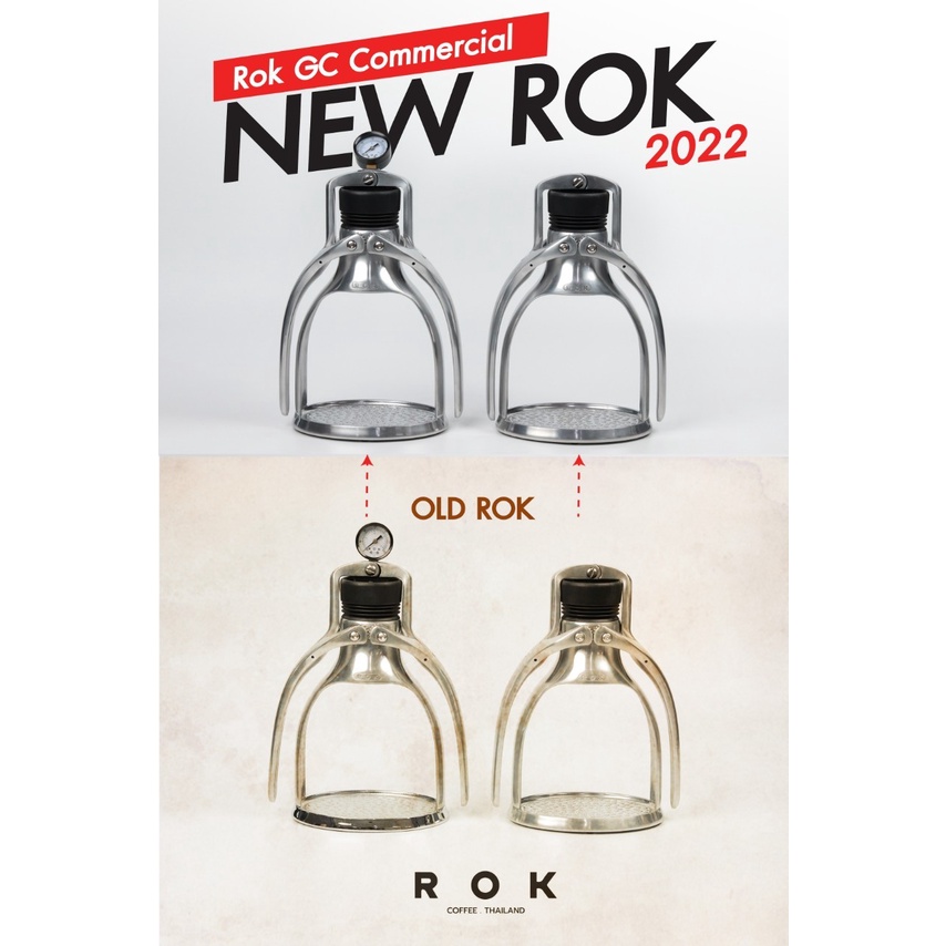 Ratika เครื่องชง NEW ROK PRO Espresso GC Competition 2022 เครื่องชงเอสเ ...
