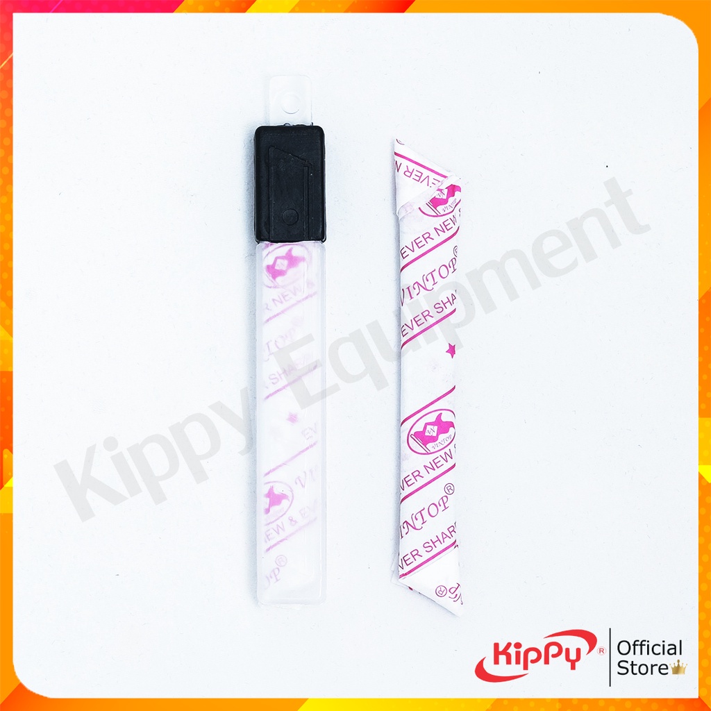 KIPPY ใบมีดคัตเตอร์เล็ก ขนาด 9 มม. แถมฟรี ใบมีด 1 ใบ - kippyequipment ...
