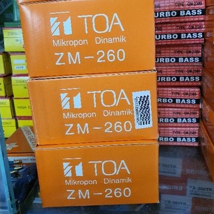 ไมค์ TOA ZM260 ไดนามิก ZM-260 TOA ของแท้ - mandirijayaelectronic.th ...