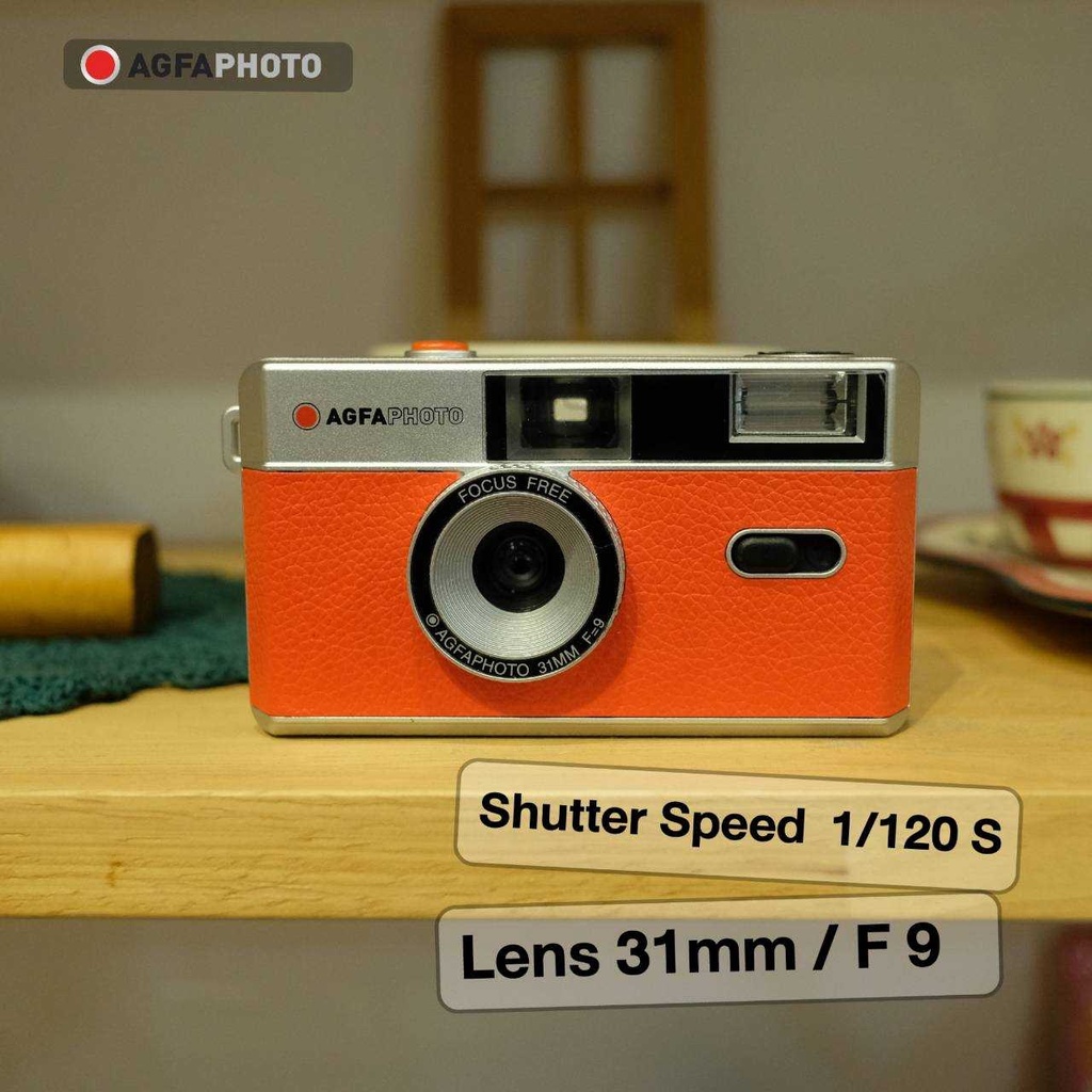 กล้องฟิล์ม AgfaPhoto Reusable Photo Camera 35mm เปลี่ยนฟิล์มได้ ใช้ซ้ำ ...
