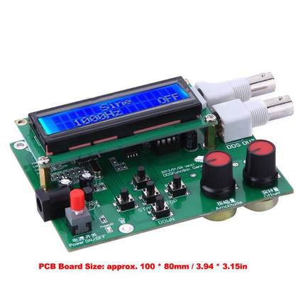 DDS Function Signal Generator Module Sawtooth Triangle Wave Sine Square Sawtooth Wave Kit 1Hz ...