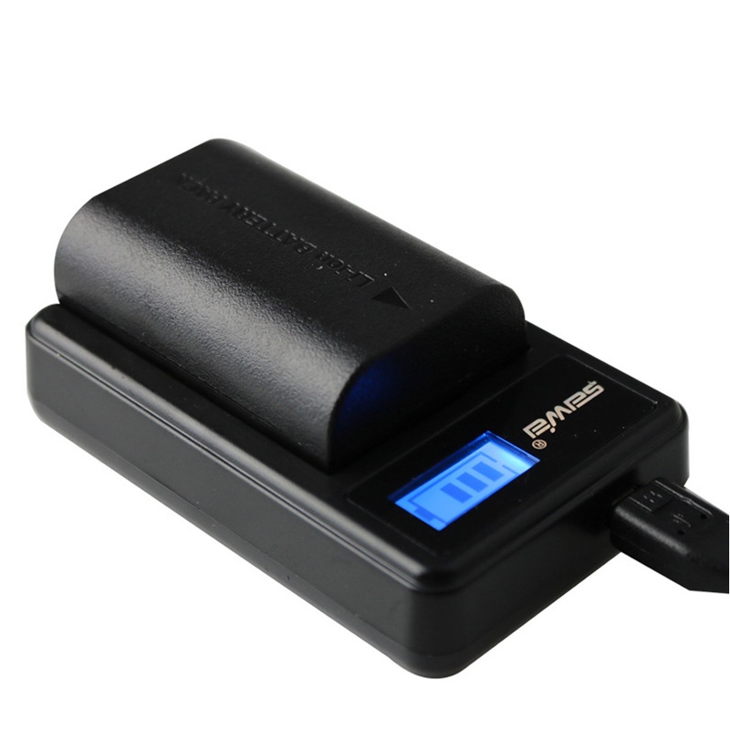 LP E6 LP E6 LPE6 Digital Camera BatteryUSB LCD Smart Charger for Canon ...