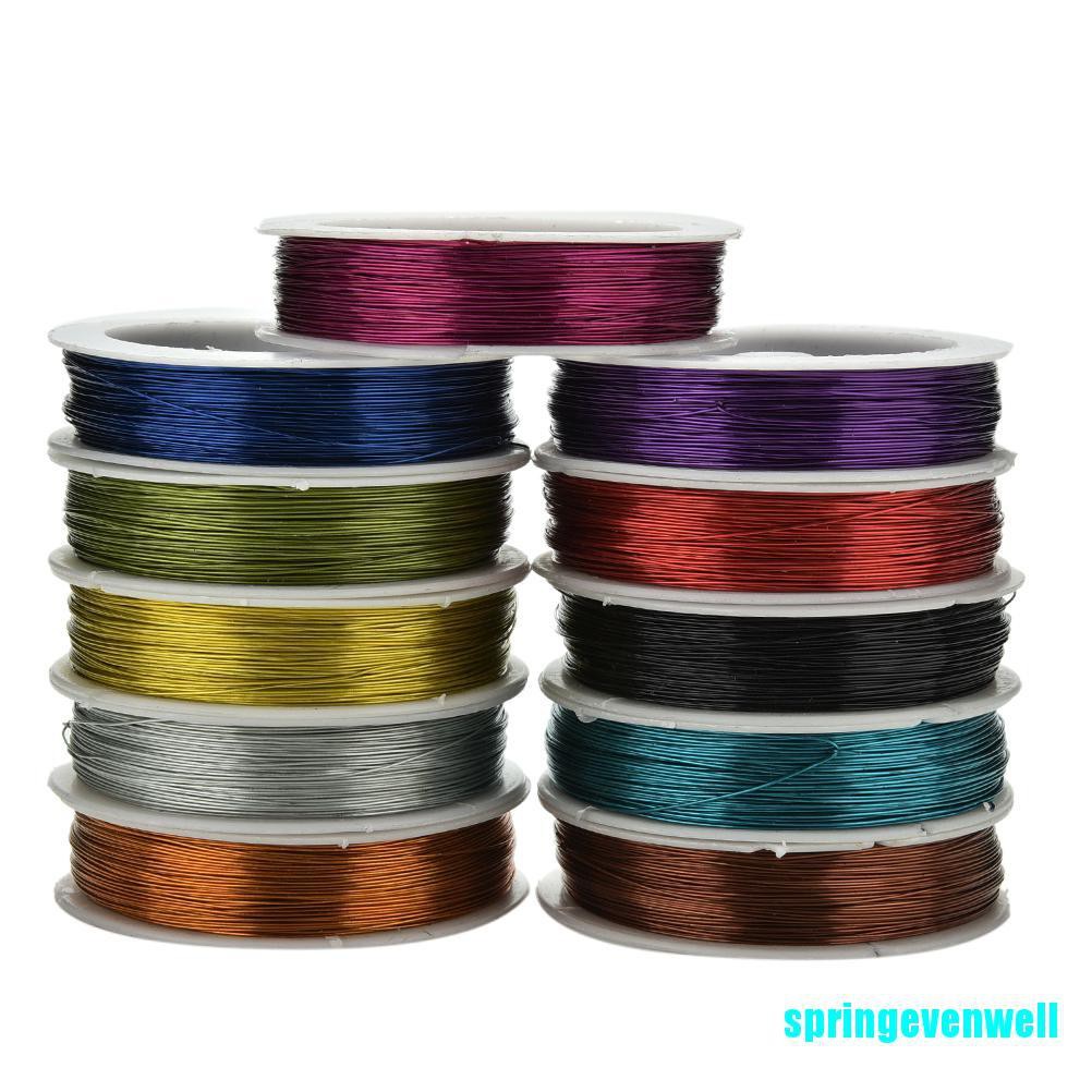 [springevenwell] 40m Iron Craft Wire 0.5mm Spool Soft DIY String ...
