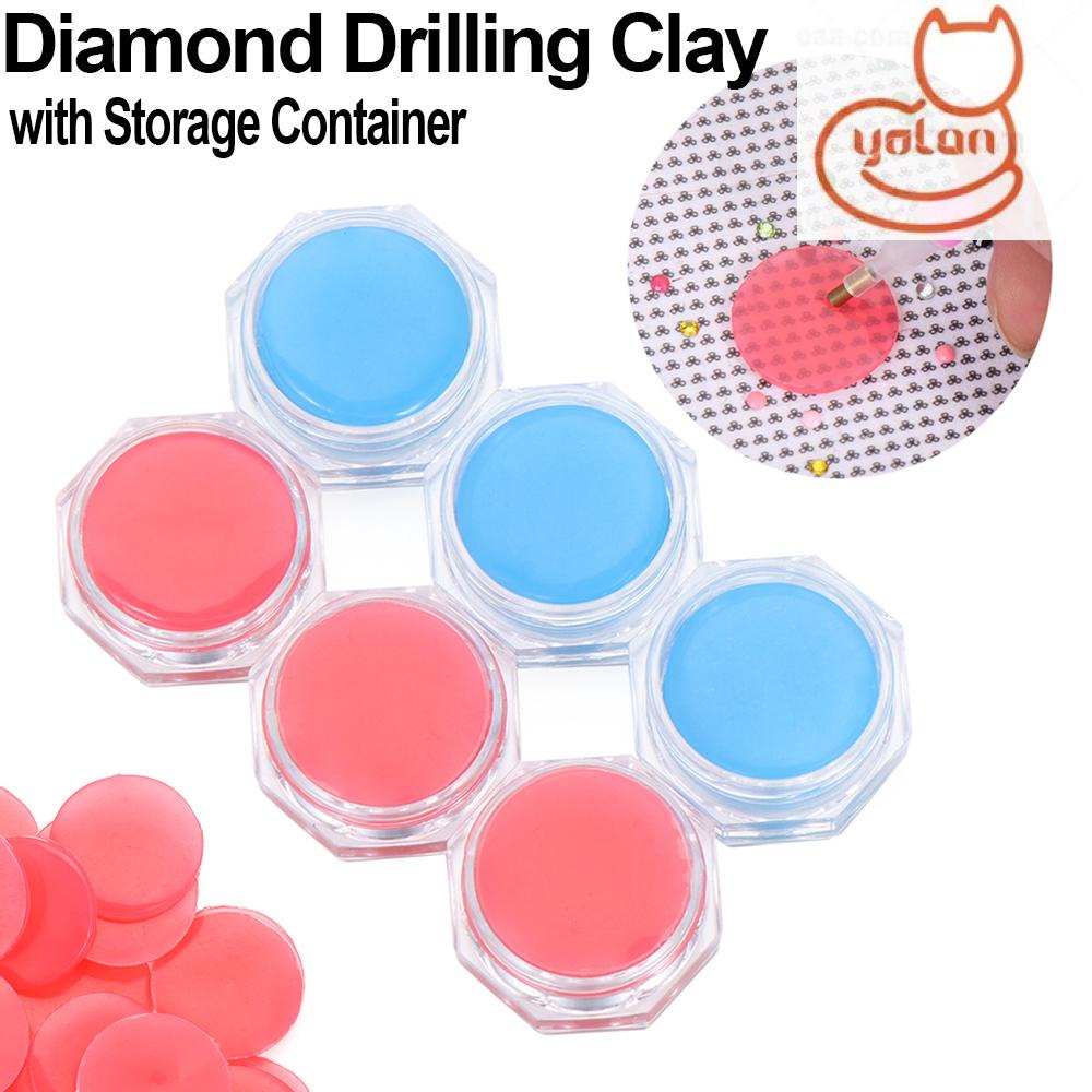 YOLA DIY Diamond Drilling Clay Crafts Nail Art Tools Drilling Mud ...