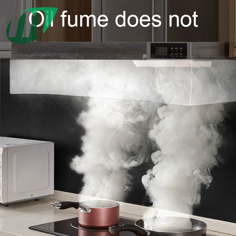 Hood Anti-smoke Cover Smoke Shield of Oil Fume Hood Absorbs Smoke Oil ...