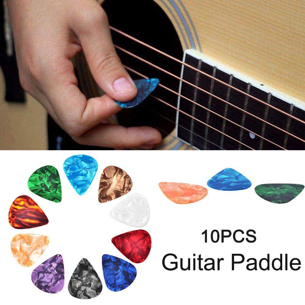 AUGUSTINA 10pcs Bass Guitar Plectrum Triangle Finger Shrapnel Guitar ...