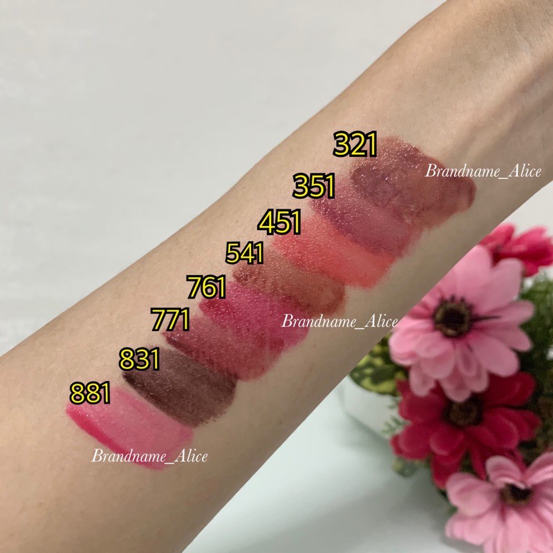 สีใหม่ปี22แท้ ลิป Dior addict lip Tint Tattoo สี 251 421 541 ลิปจูบไม่ ...