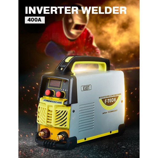 ตู้เชื่อมอินเวอร์เตอร์ ตู้เชื่อมเหล็ก F-TECH 400A ARC ประกัน 1 ปี IGBT-400 Inverter Welder ...