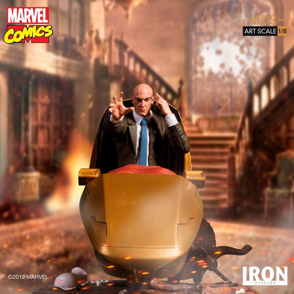 Professor X: Marvel Comics BDS 1/10 Scale by Iron Studios (Statue, งาน ...