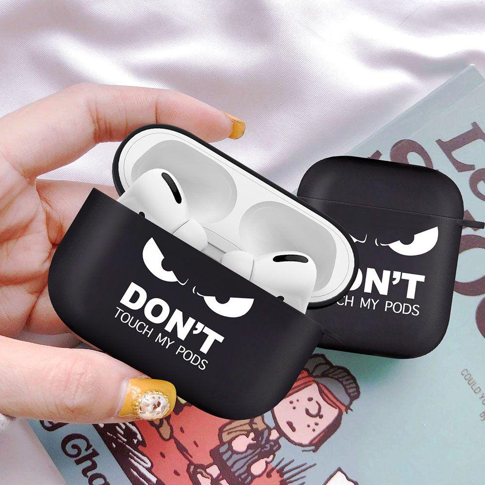 Suhu เคสซิลิโคนนิ่ม กันกระแทก ลาย Dont Touch My Pods สําหรับหูฟัง ...