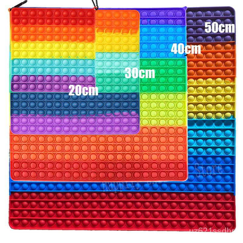 New Big Size Push Popet giant with dice Colorful Fidget Toys Simple ...