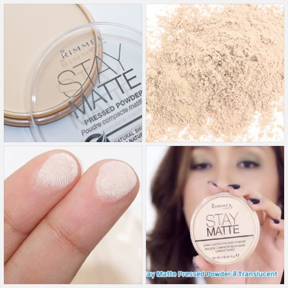 Rimmel Stay Matte Longlasting Pressed Powder 001 Transparent 14g ...