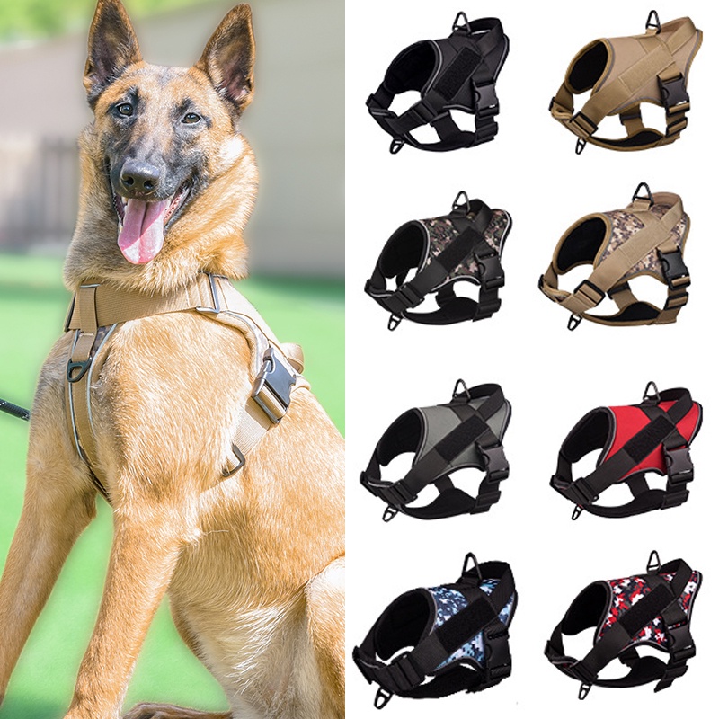 Cute Animal Vest Dog Leash Backpack Adjustable NO PULL Breathable Pet ...