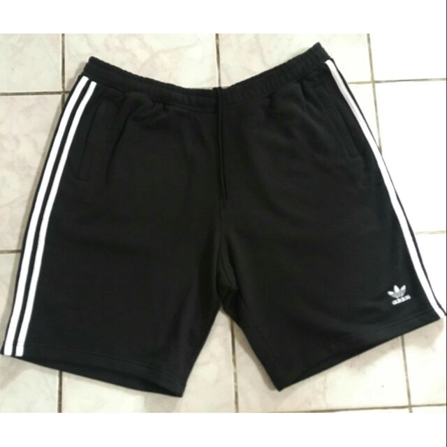 adidas ORIGINALS กางเกงขาสั้น 3-Stripes สีดำ DH5798 - adidas - ThaiPick