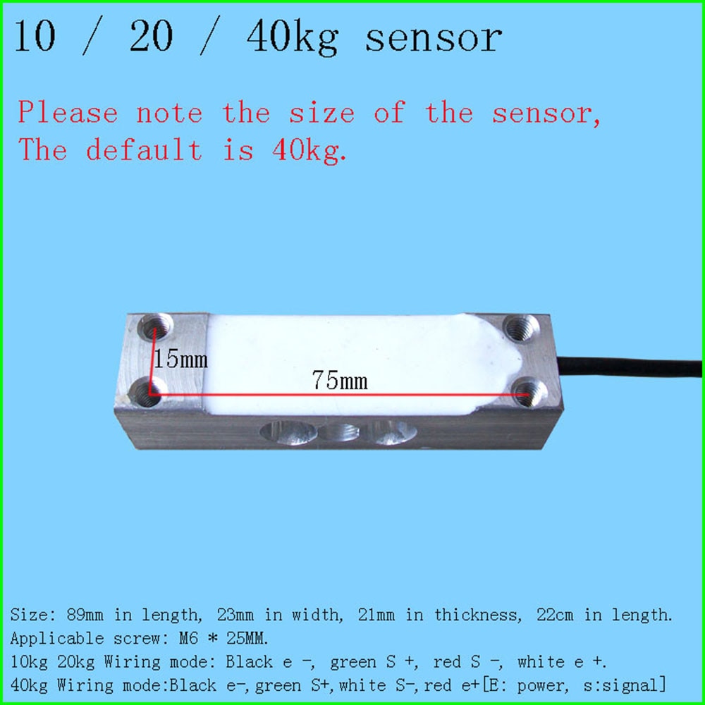 Pressure sensor, electronic scales weighing sensor Weight Sensor10kg ...