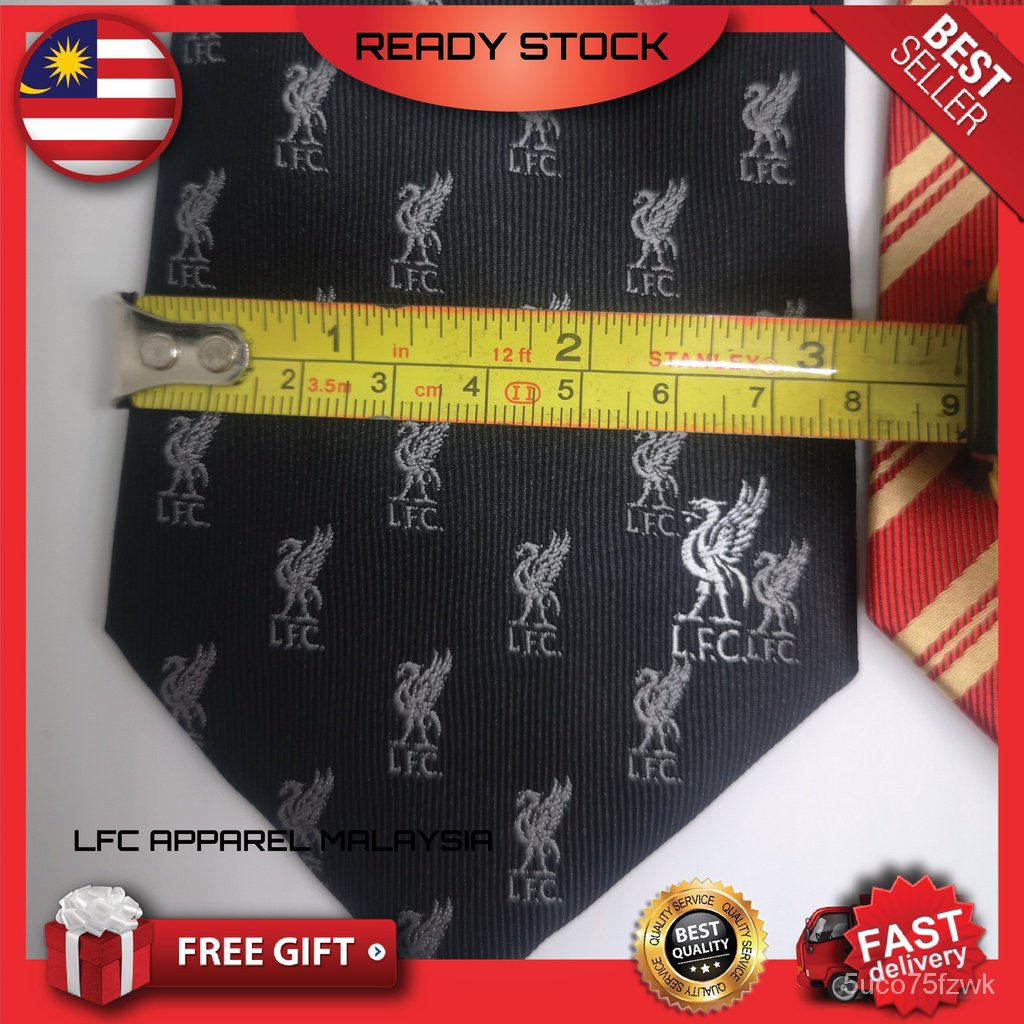 Liverpool FC Polyester Woven Mens Neck Tie Tali Leher Lelaki UJr7 ...